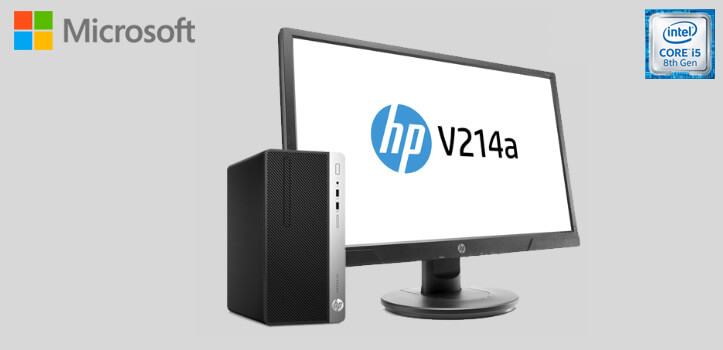 HP PC ProDesk 400 G5 + Monitor HP V214a 20,7 pulgadas - Oferta