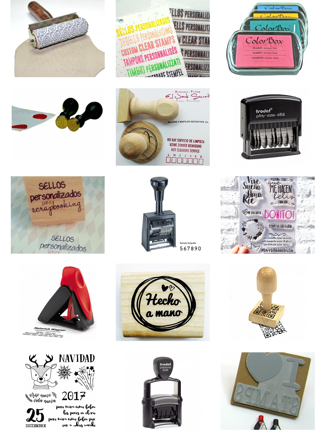 Convierte tus ideas gráficas en sellos personalizados - Oferta